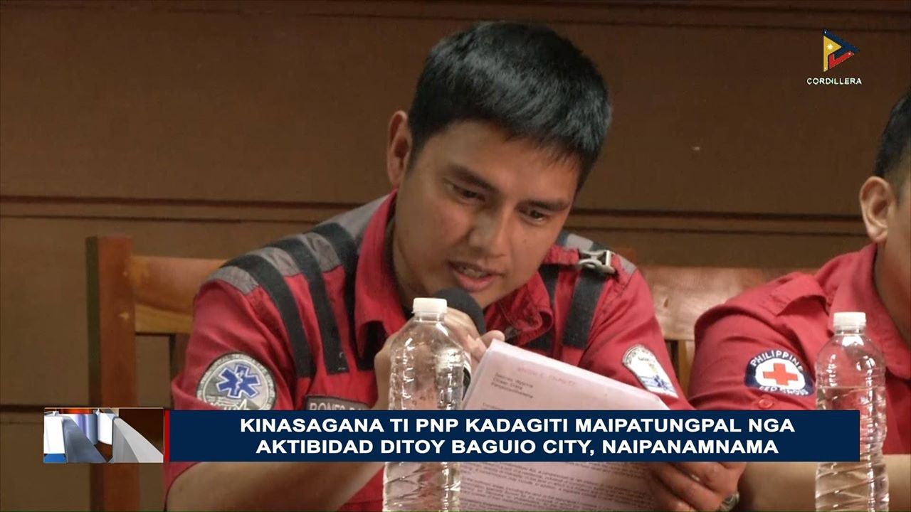 Damag Ditoy Baguio City Kinasagana Ti Pnp Kadagiti Maipatungpal Nga