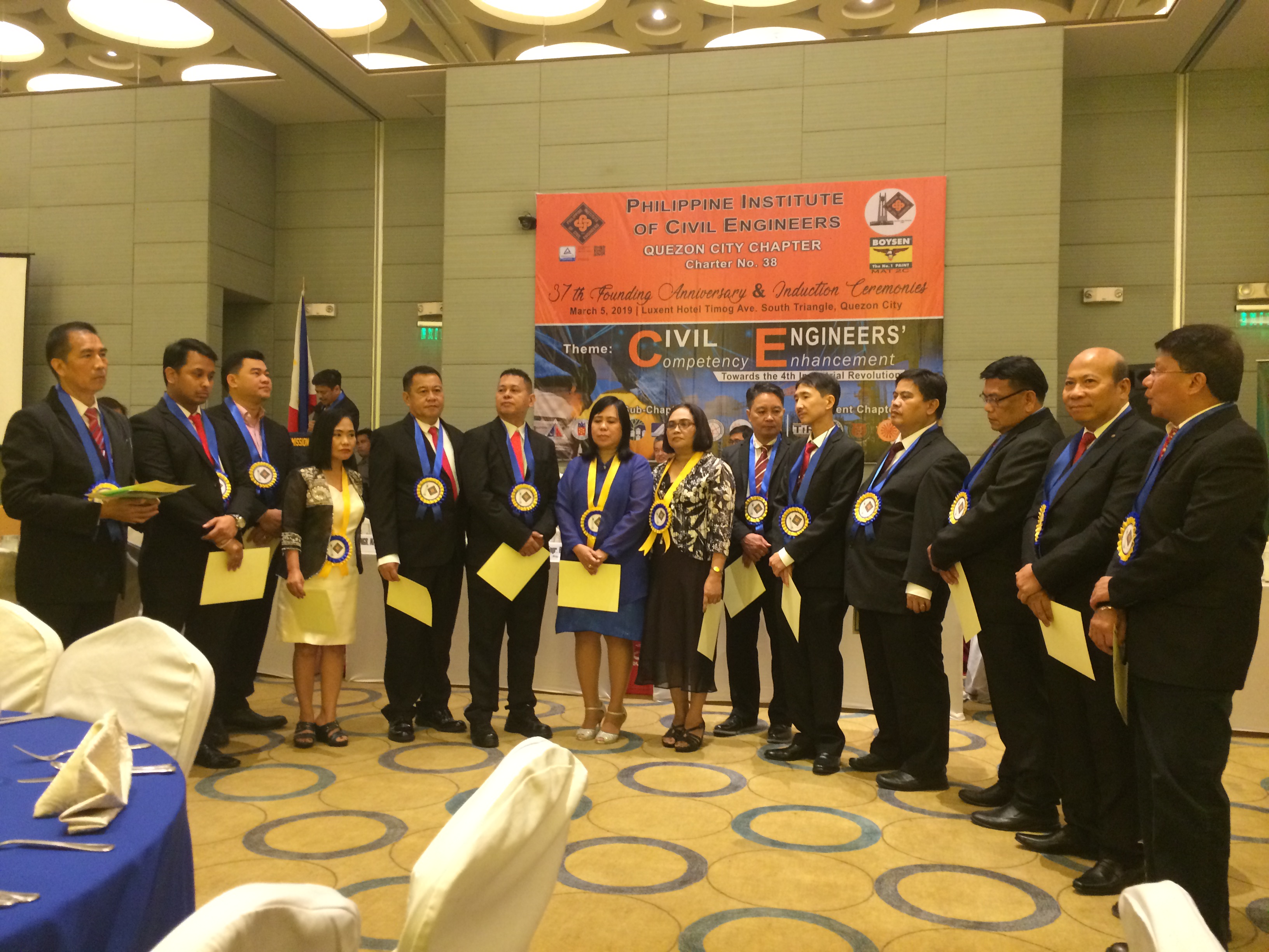 PICE QC celebrates 37th founding anniversary, inducts new officers ...