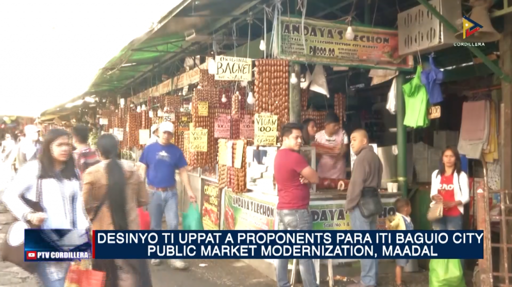 Desinyo ti uppat a proponents para iti Baguio City Public Market ...