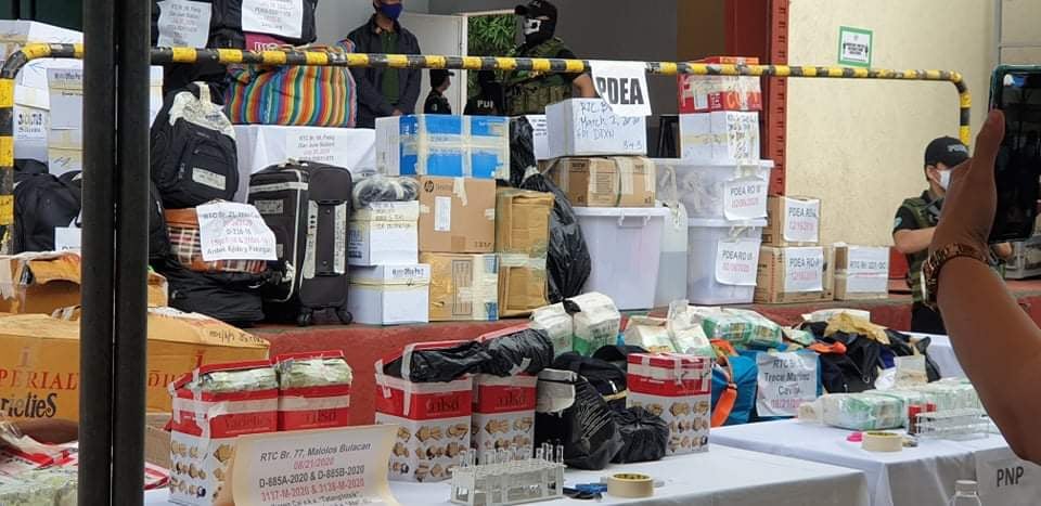 PDEA destroys ₱13.36 billion worth of dangerous drugs in Cavite - PTV News