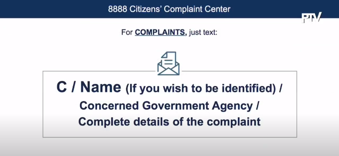 Reporting lazy, corrupt gov’t personnel just ‘one text away’ with 8888 ...