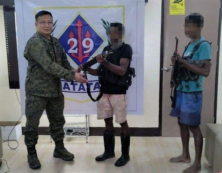 2 NPAs surrender in Agusan del Norte - PTV News