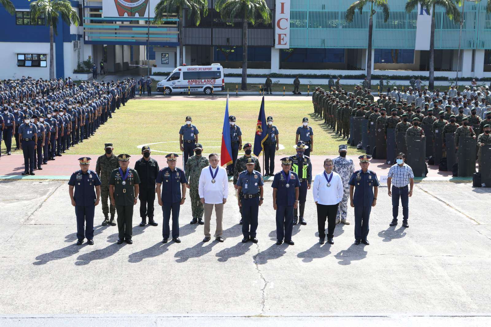 AFP joins multi-agency send-off ceremony of security forces - PTV News