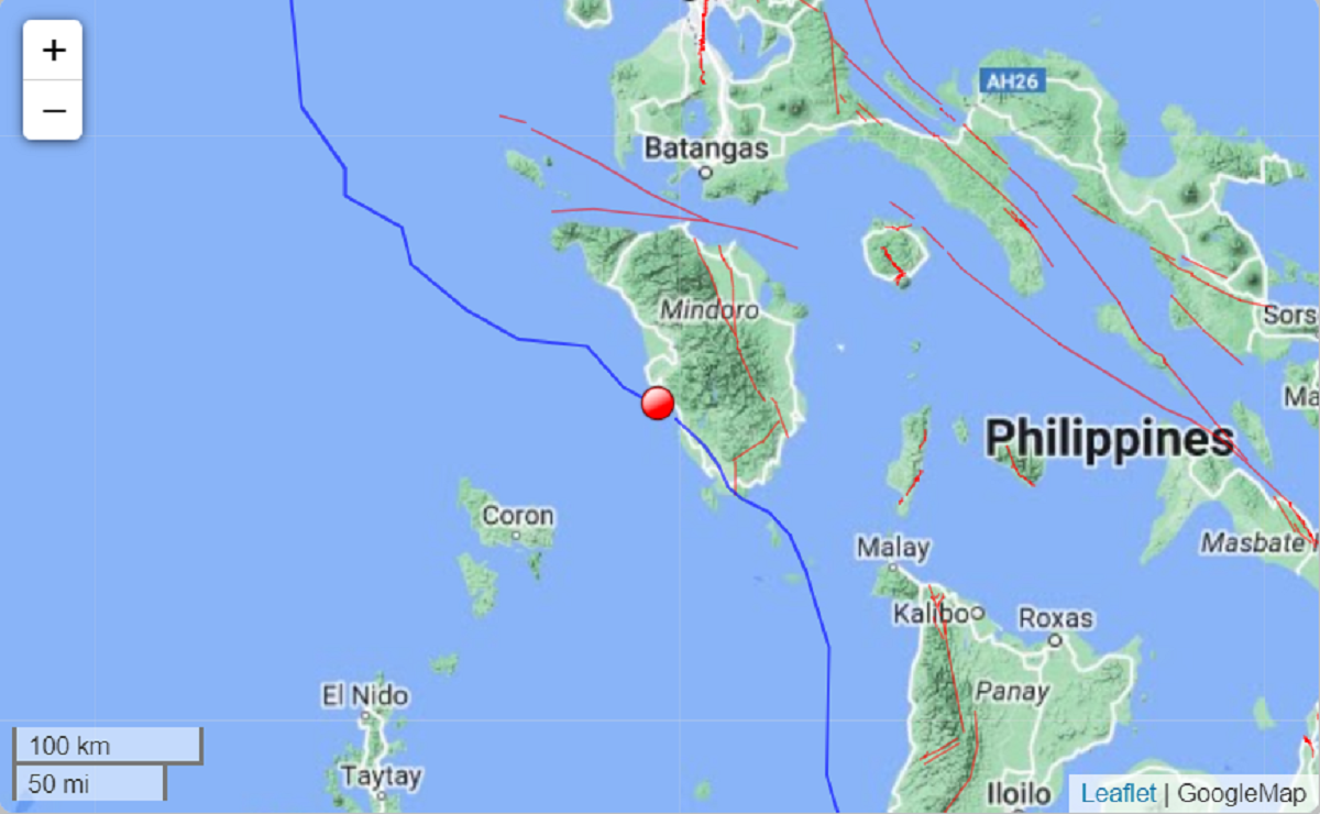 Magnitude 5.5. quake jolts Occidental Mindoro town - PTV News