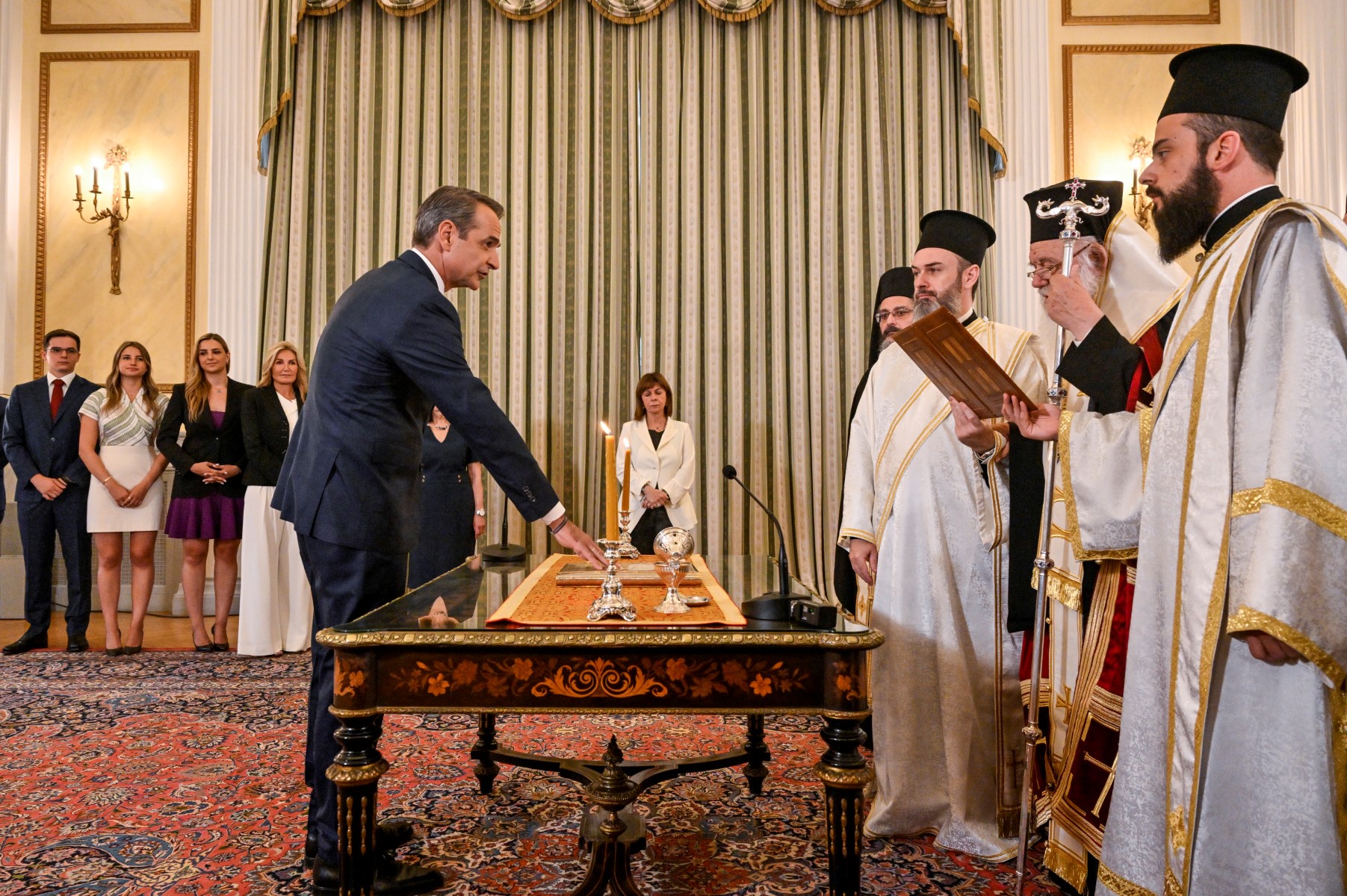 Kyriakos Mitsotakis sworn in for second term as Greece’s PM - PTV News