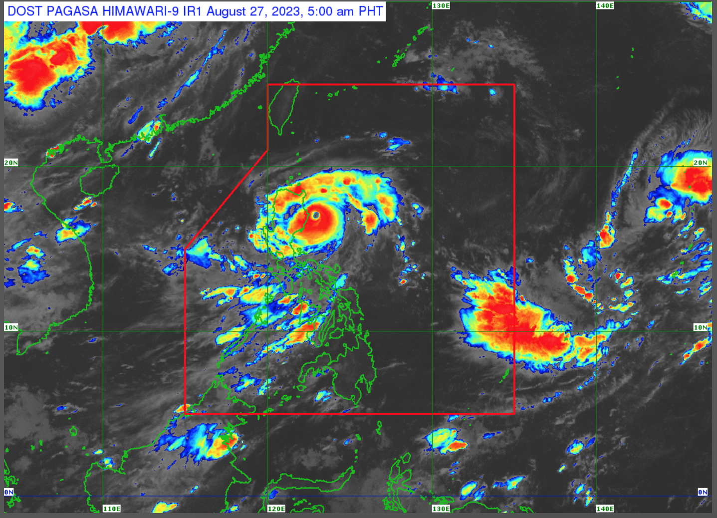 ‘Goring’ intensifies into super typhoon; Signal No. 3 still up over ...