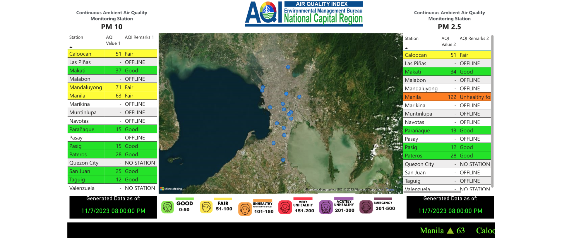 DENR records improved air quality for H1 of 2023 - PTV News