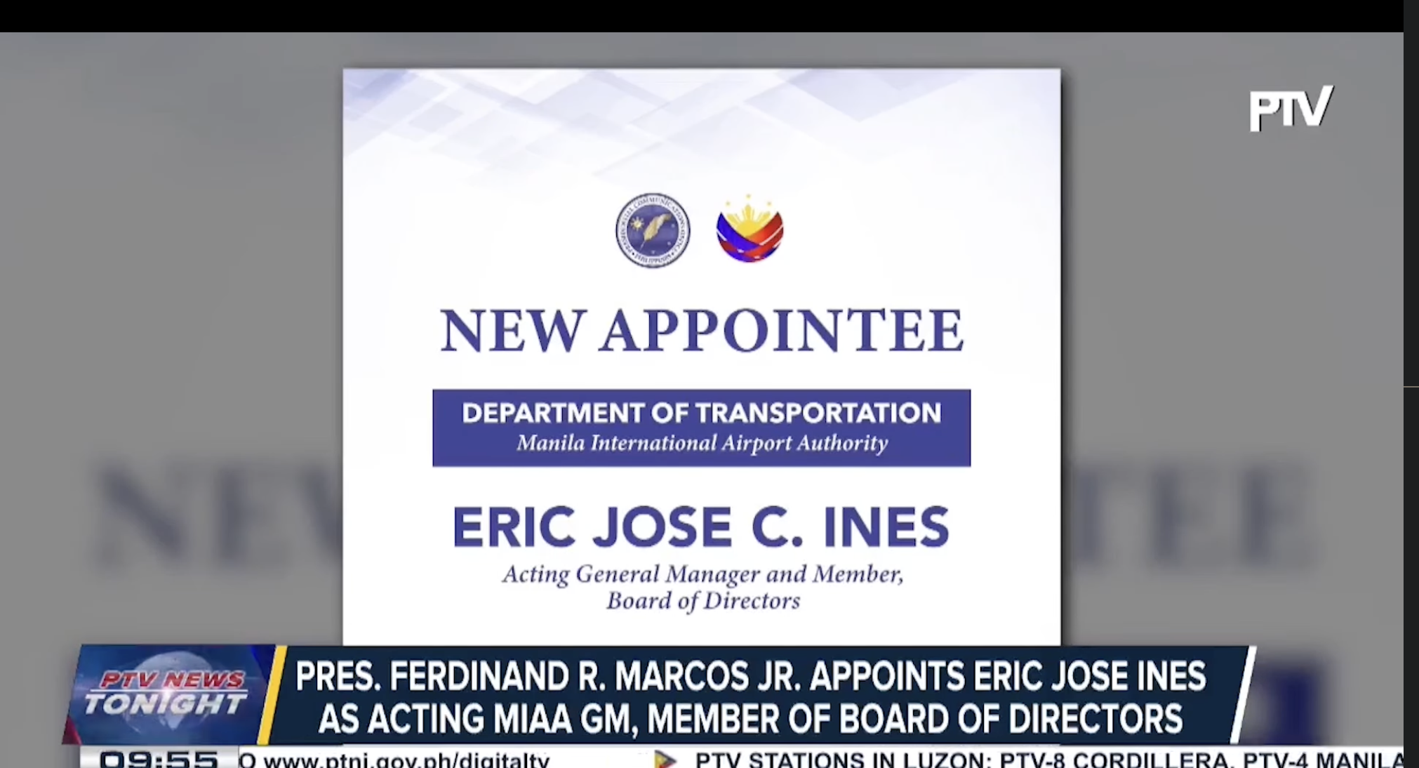 PBBM appoints airport operations expert as new MIAA acting chief - PTV News