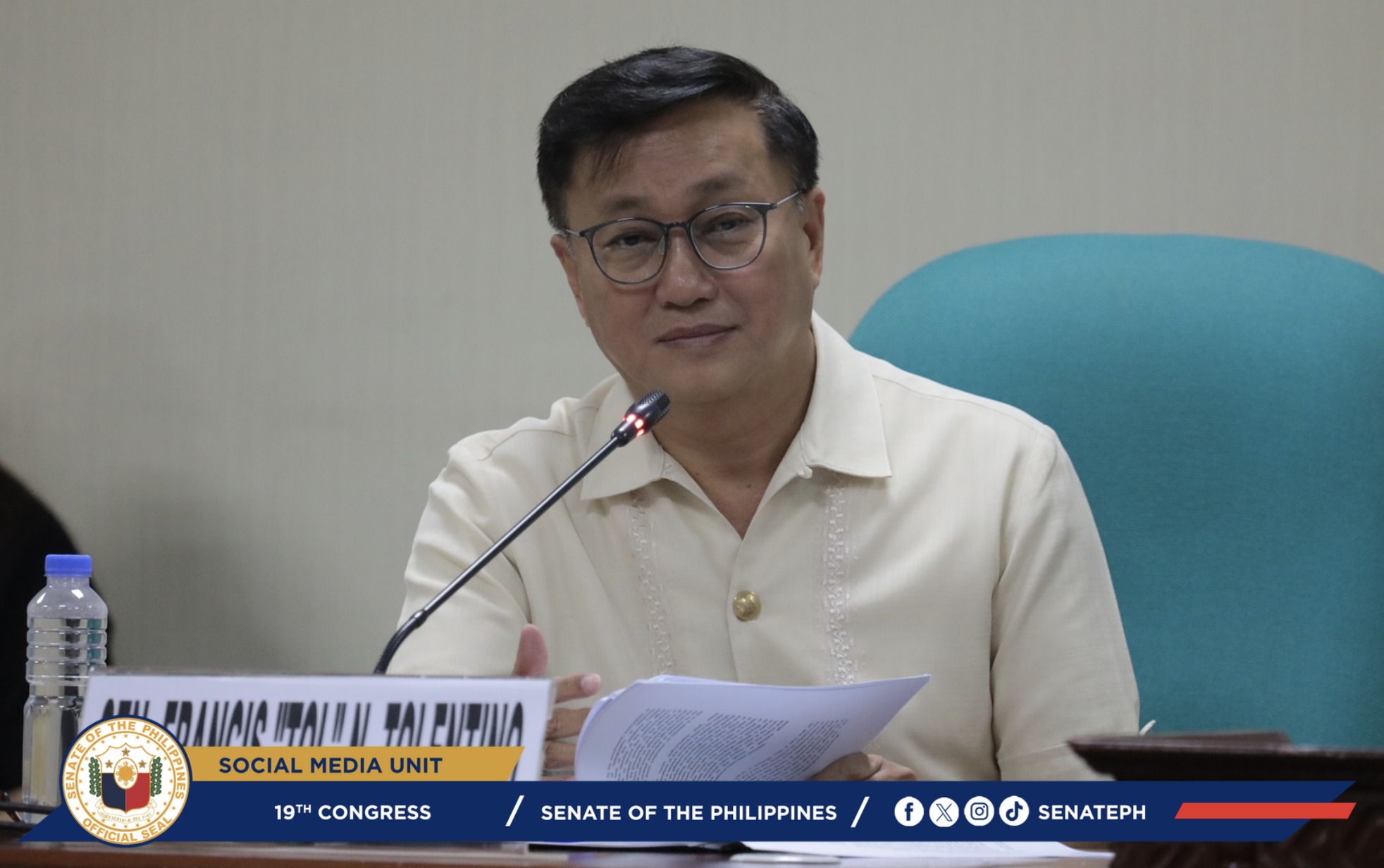 Tolentino urges PNP to issue clear guidelines on stickers, markings ...