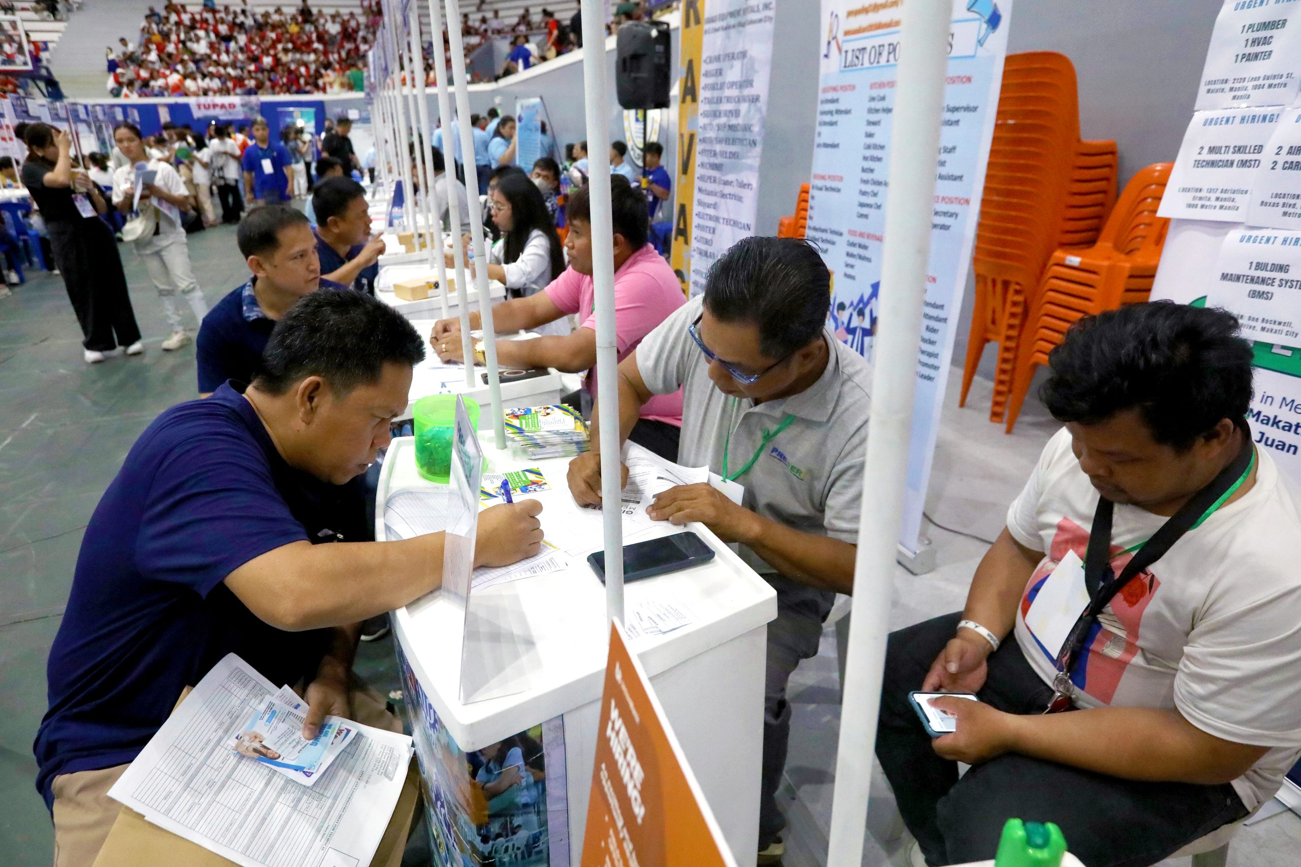 PSA: Nearly 50 million Filipinos gain stable jobs before year-end - PTV ...