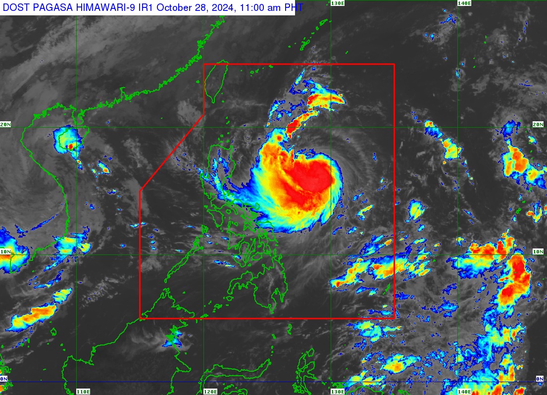 ‘Leon’ now a severe tropical storm, may reach typhoon category in 24 ...