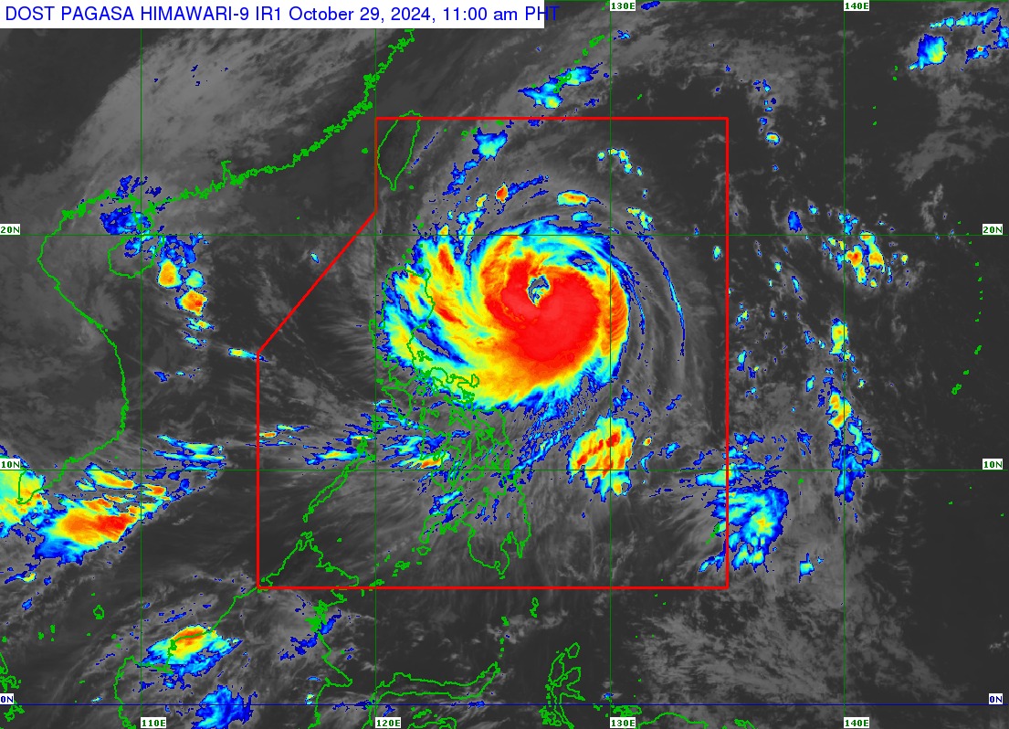 ‘Leon’ now a typhoon; TCWS No. 2 up in extreme northeastern Luzon - PTV ...