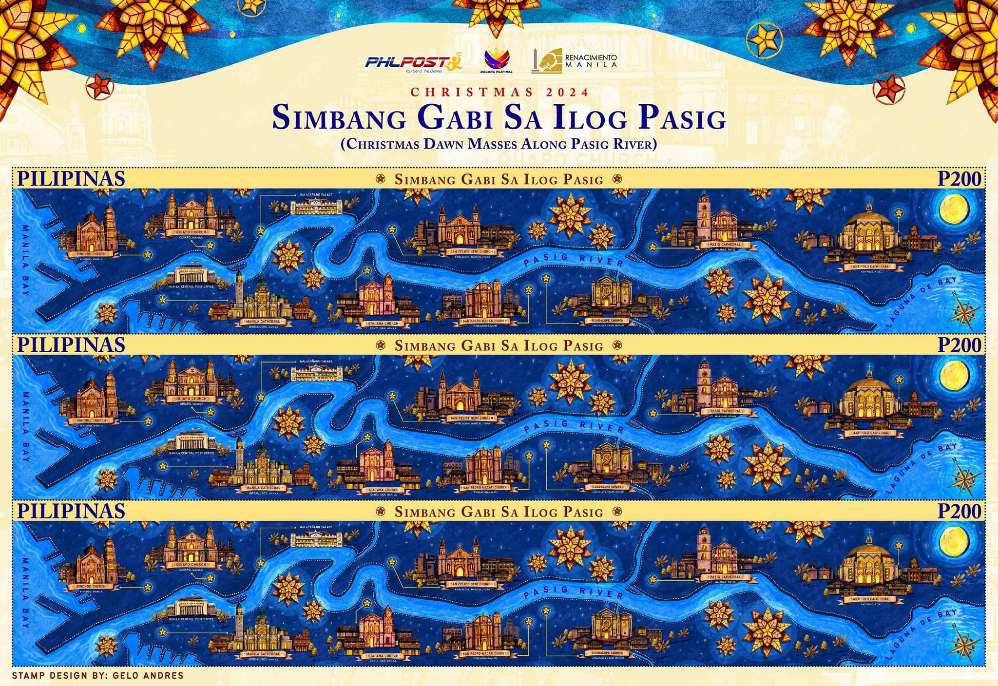 PHLPost unveils world’s longest Christmas postage stamp - PTV News